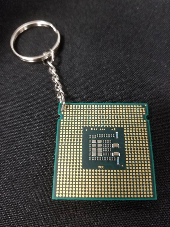 CPU Keychains Genuine CPU for the Technology Lovers | Etsy