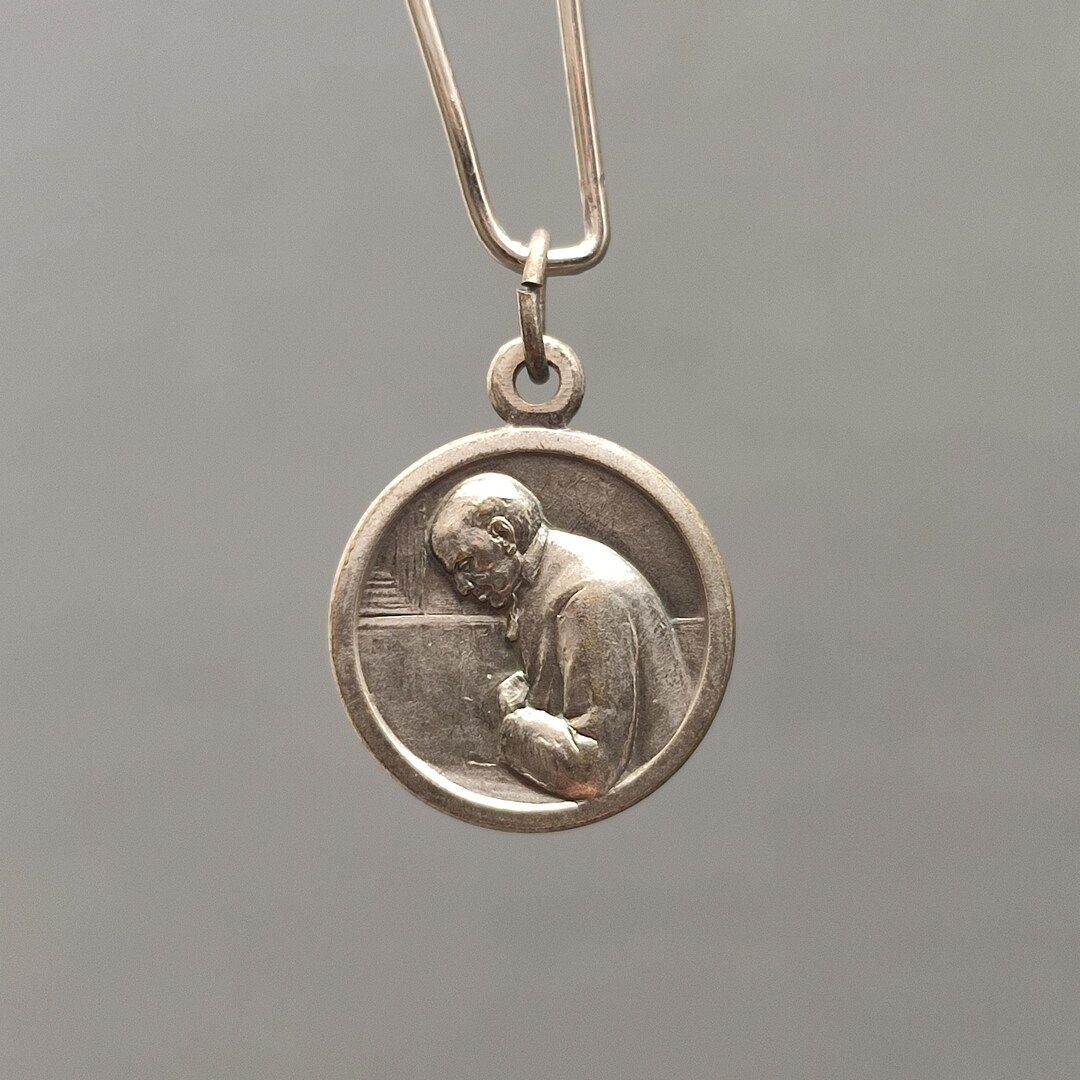 Religious Mutien-marie of Malonne Pendant - Religious Medallion - Medal ...