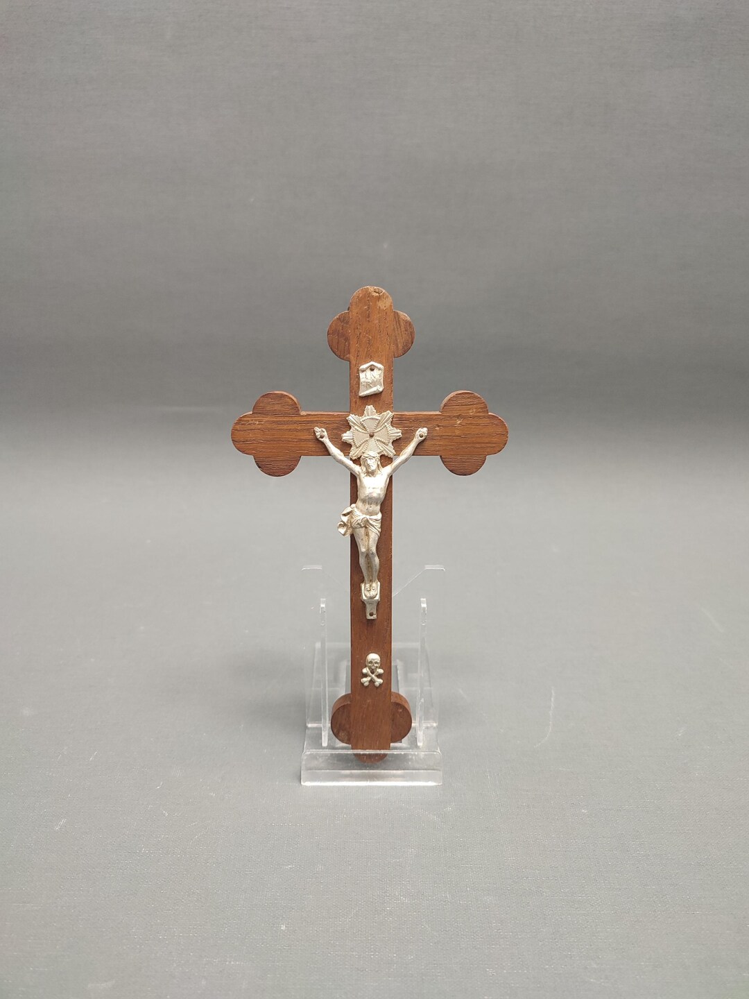 Corpus Christi Crucifix -memento Mori - Wall Hanging Mid Century ...