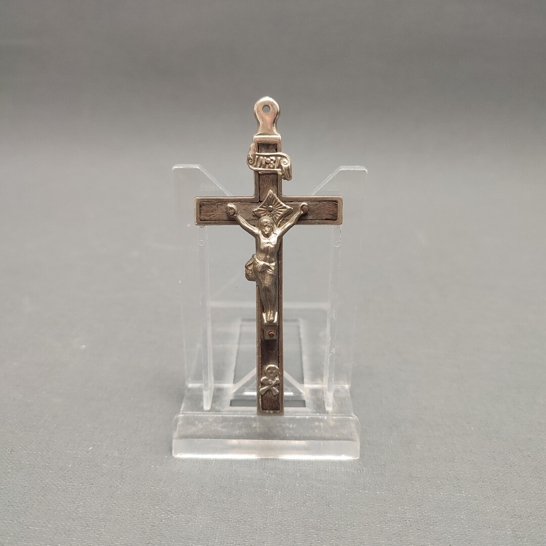Corpus Christi Crucifix -memento Mori - Wall Hanging Mid Century ...