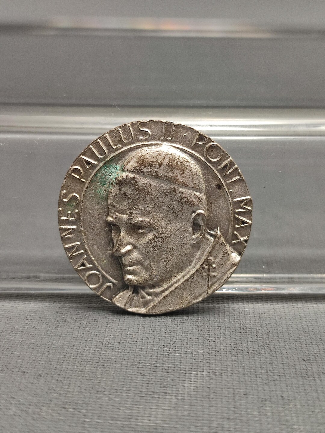 Religious Medal • Pope John - Joannes Paulus II • - Etsy