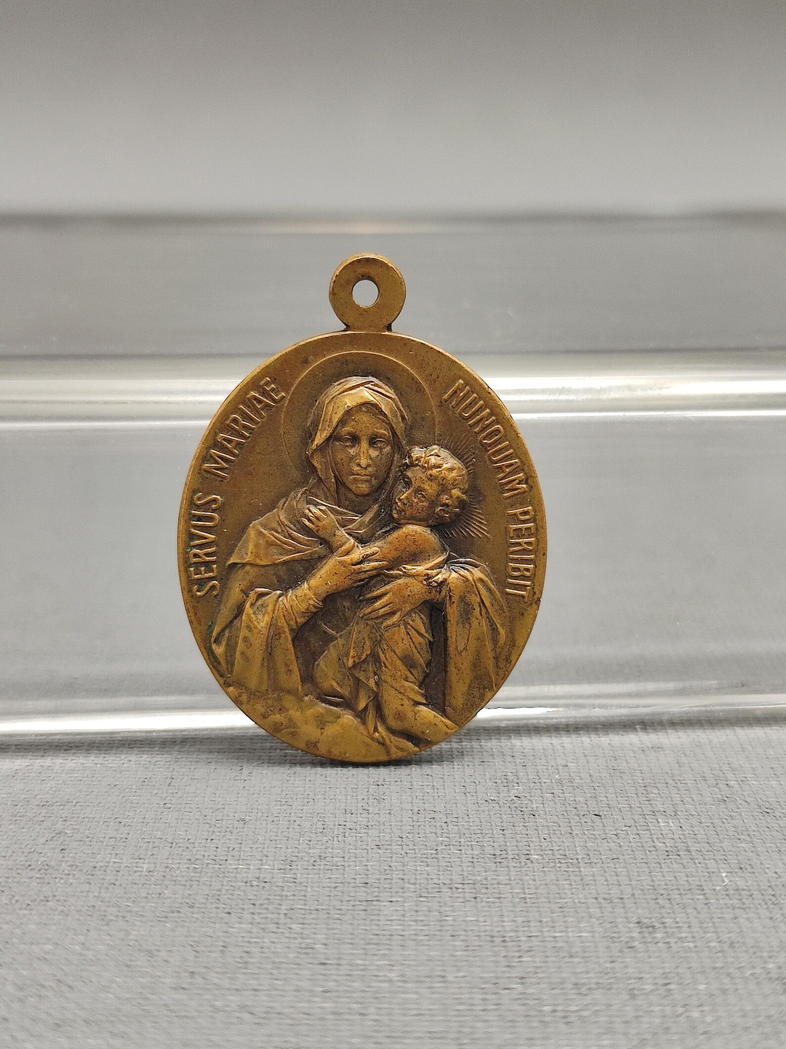 Religious our Lady of Schoenstatt Medal St. Agnes Medal Pendant Holy ...