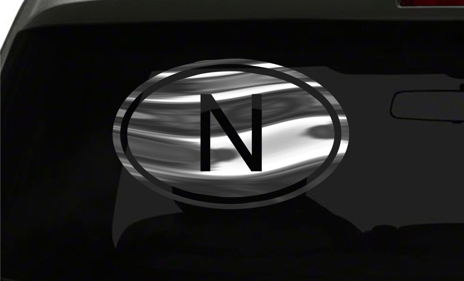 N Sticker Norway Country Code Euro Oval Shape All Chrome And Etsy Espa a n-sticker-norway-country-code-euro-oval-shape-all-chrome-and-etsy-espa-a