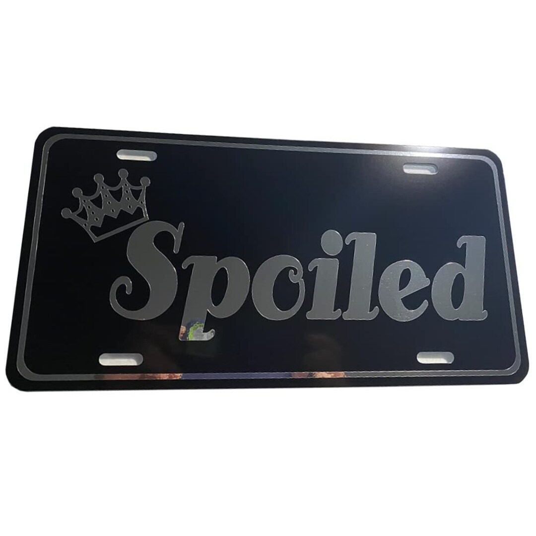 Customonsterdesigns Spoiled High Maintenance Heavy Duty Aluminum ...