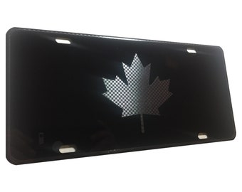 Maple Leaf License Plate - Etsy