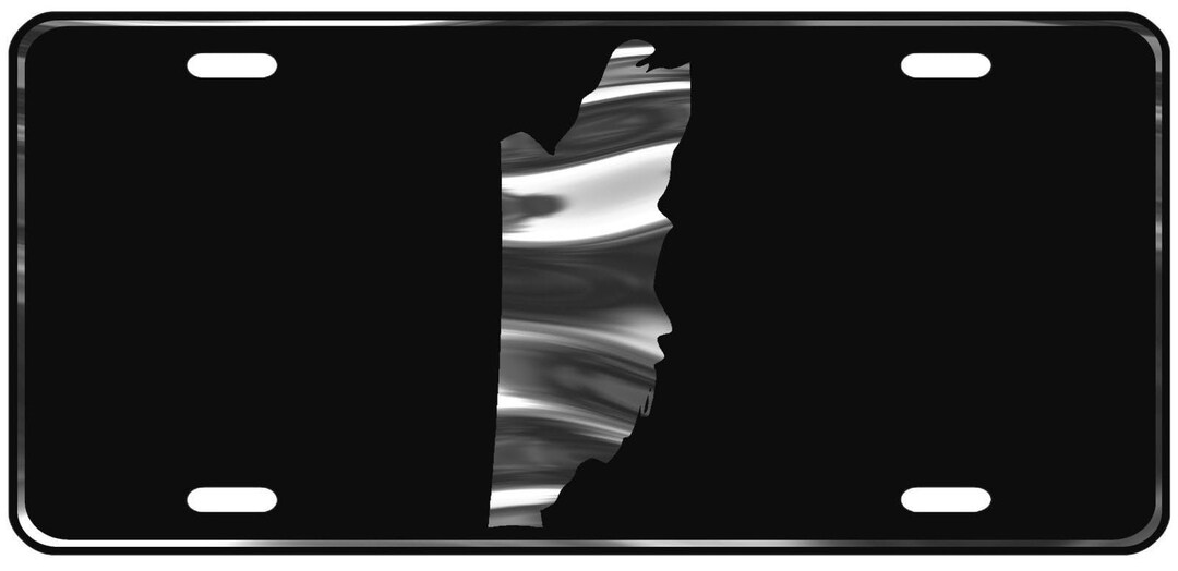 Customonsterdesigns Belize Map Heavy Duty Aluminum License Plate - Etsy