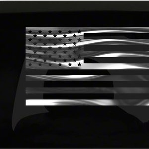 American Flag Sticker US Flag Patriotic All Chrome and Regular - Etsy
