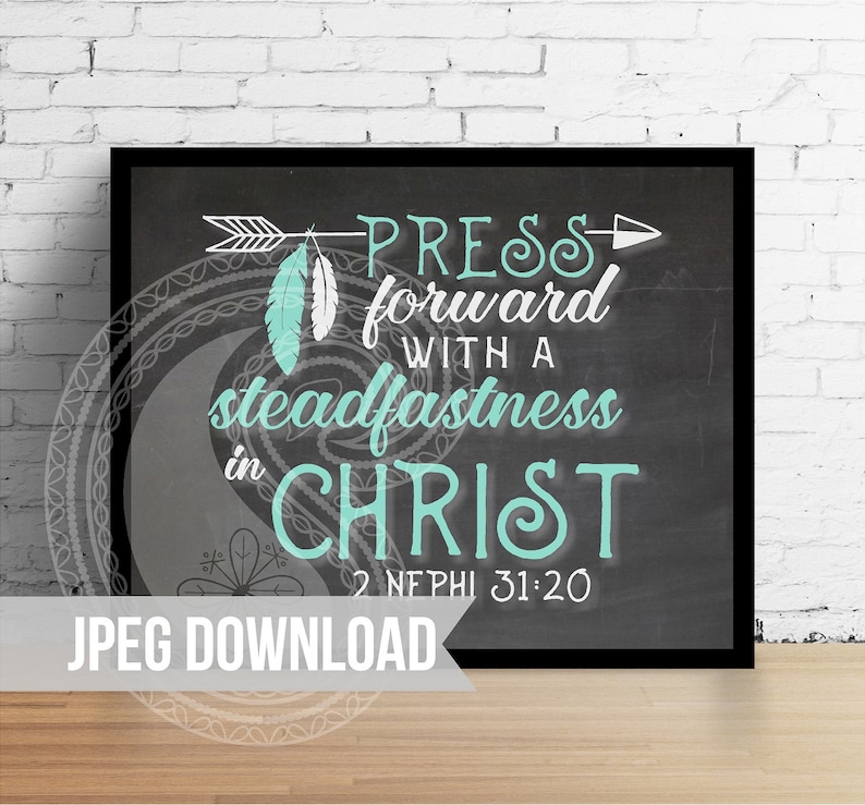 LDS YM/YW Mutual Theme 2016 High Resolution Jpeg on chalkboard | Etsy