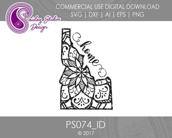Usa states SVG Idaho Clipart SVG Cricut Files Instant Download Svg ...