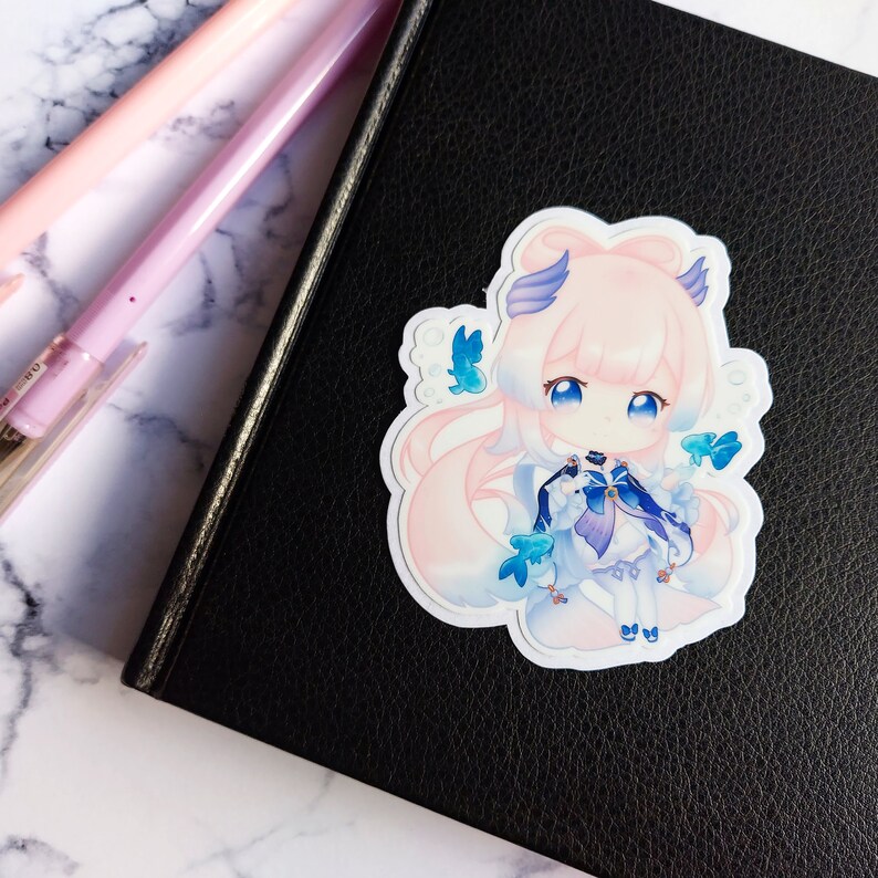 Kokomi Sticker | Vinyl Decal | Holographic - Etsy