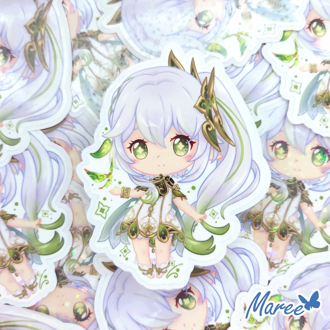 Nahida Decal Vinyl Sticker Holographic - Etsy