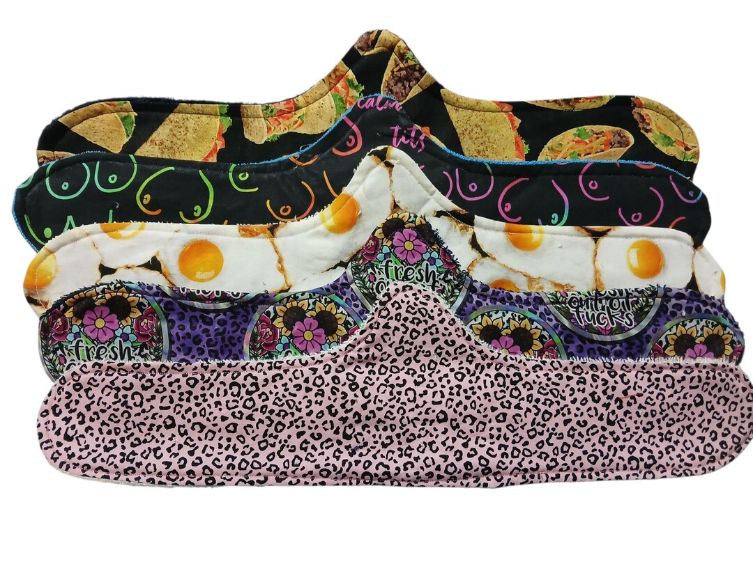 Underbust Sweat Catcher Bra Liners: Cotton Bamboo Towelling, Set of 5 ...