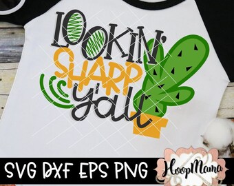 Lookin Sharp SVG Cut File for Silhouette and Cricut - Etsy