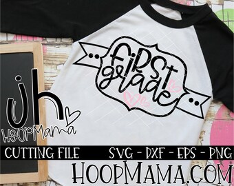 1st Grade Graduate SVG DXF PNG Files for Cricut and - Etsy