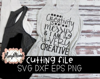Creativity is Messy | Etsy