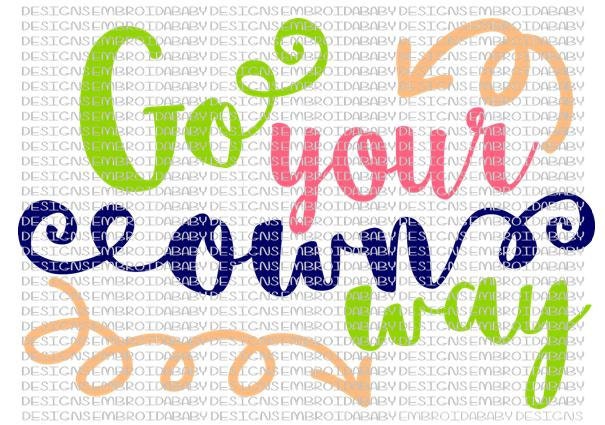 Go Your Own Way SVG DXF EPS and Png Files for Cutting Machines | Etsy