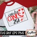 Candy Canes 25 Cents SVG DXF Eps and Png Files for Cutting Machines ...