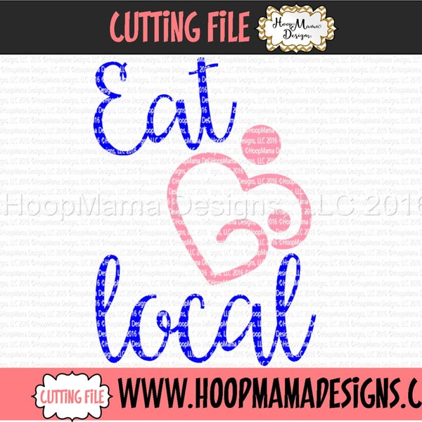 Eat Local Breastfeeding Svg - Etsy