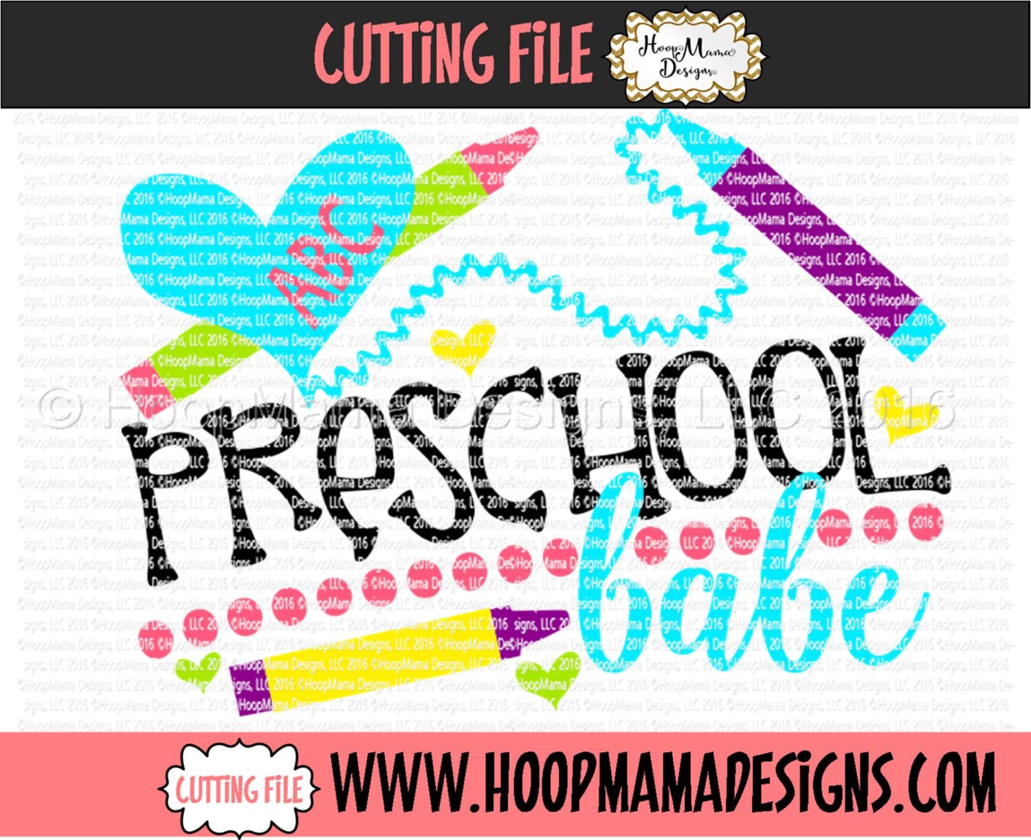 Preschool Babe SVG DXF Eps and Png Files for Cutting Machines Cameo or ...