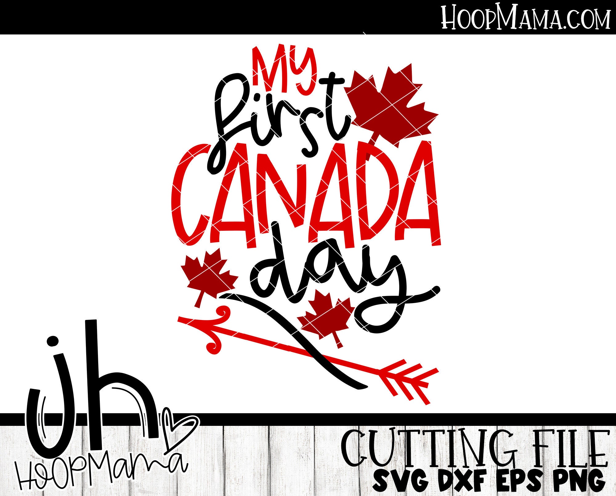 My First Canada Day Canada Day SVG DXF eps and png Files | Etsy