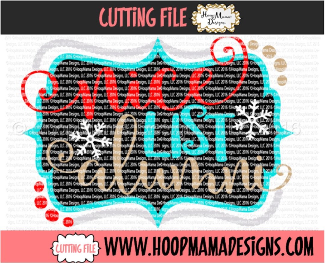 Nice List Alumni SVG DXF Eps and Png Files for Cutting Machines Cameo ...