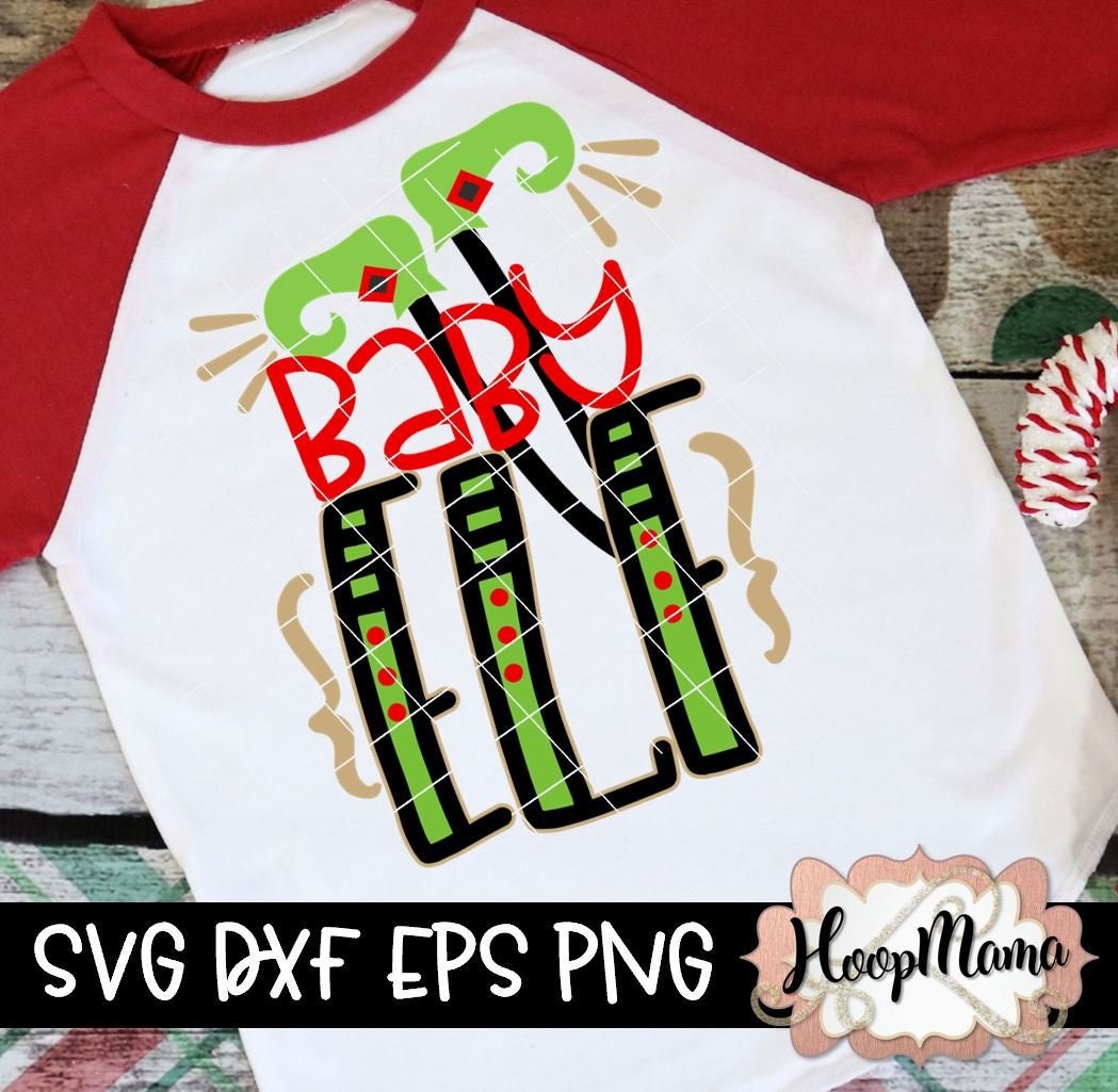 Baby Elf SVG DXF Eps and Png Files for Cutting Machines Cameo or Cricut ...