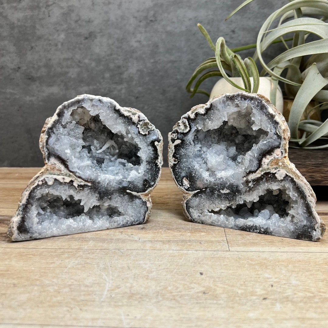 Trancas Geode Cut Base Pair From Chihuahua Mexico 2 Pcs - Etsy