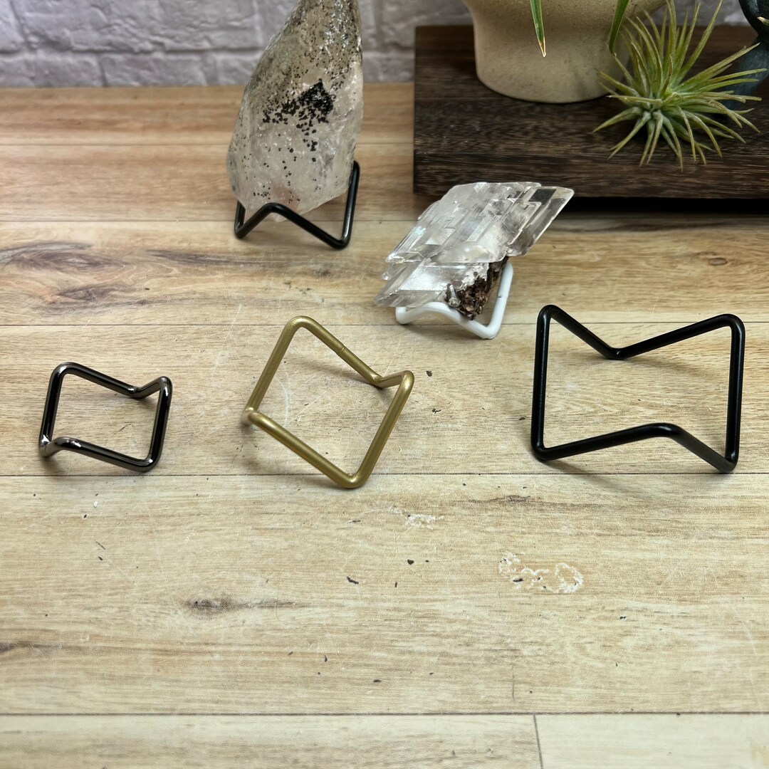 Metal Mineral Display Stands | Crystal Holder | Sphere Stand | Gunmetal ...
