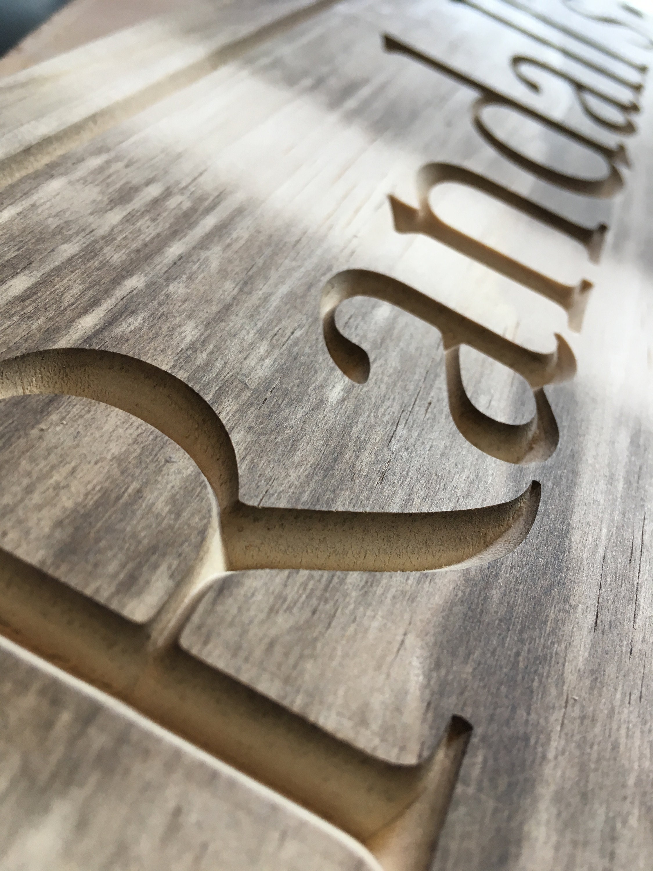 Personalised Engraved Sign Custom Carved Wooden Outdoor House Name ...