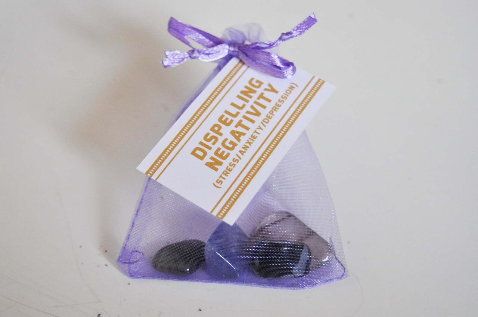 Dispelling Negativity Crystal Set Stress / Anxiety / | Etsy