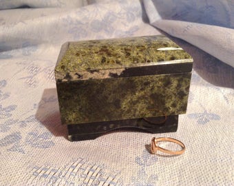 Stone jewelry box | Etsy