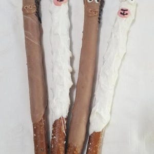 Horse Sheep Lamb Chocolate Covered Pretzel Rods - Etsy