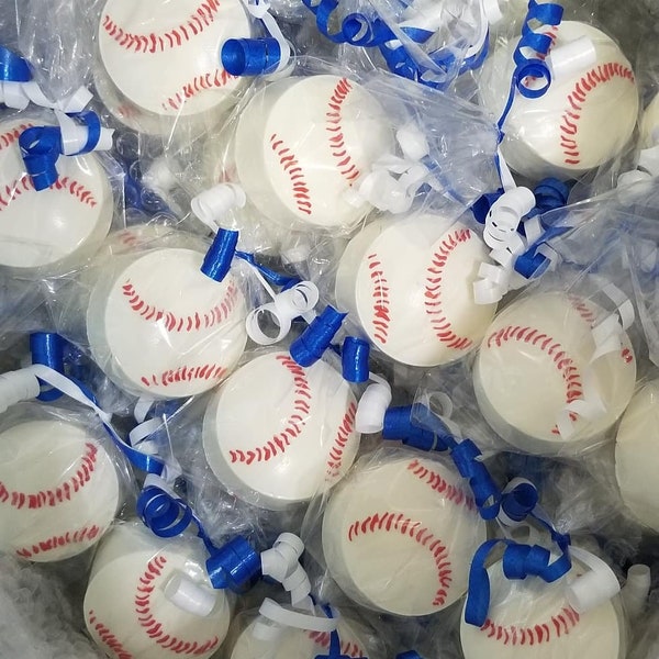 Baseball Lollipop - Etsy