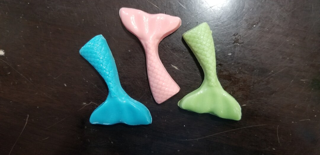 Chocolate Mermaid Tails Chocolate Party Favors Cupcake Cake Toppers - Etsy