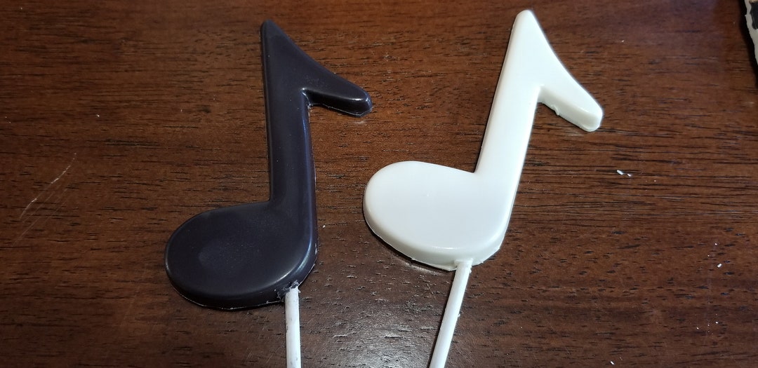 Musical Note Chocolate Lollipop Party Favors - Etsy