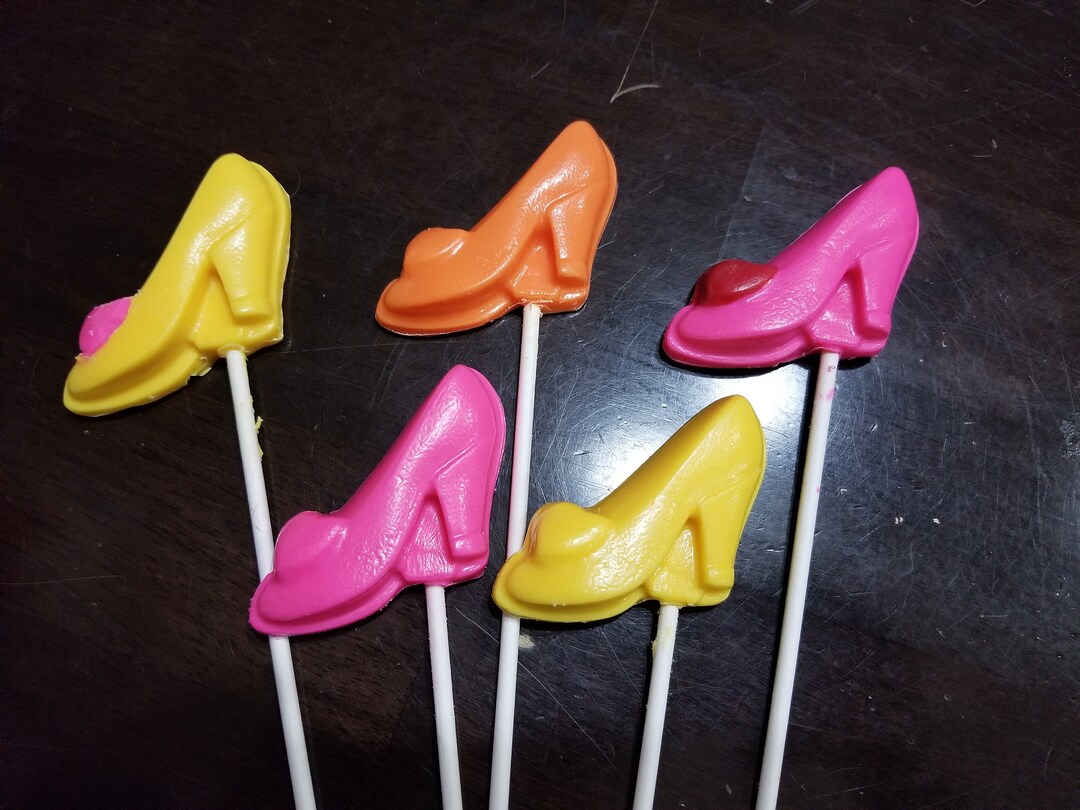 High Heel Shoes Chocolate Lollipops - Etsy