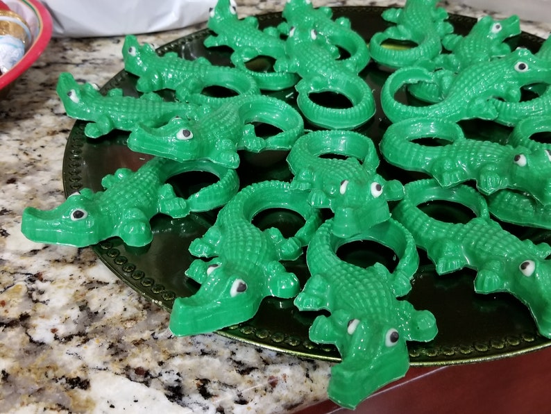 Crocodile Alligator Chocolate Party Favors - Etsy