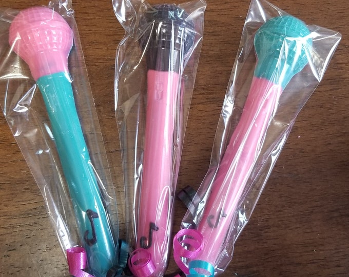 Video App Inspired Microphone Chocolate Covered Pretzel Rod Party ...