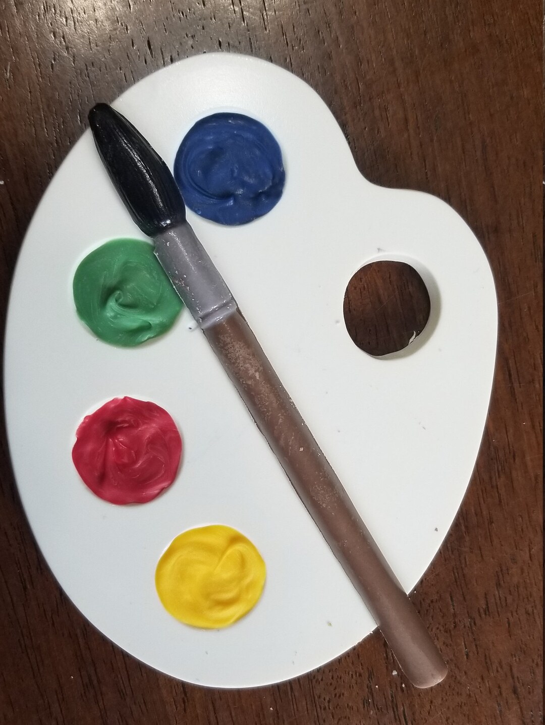 Large Paint Palette Artist Themed Chocolate Party Favors - Etsy