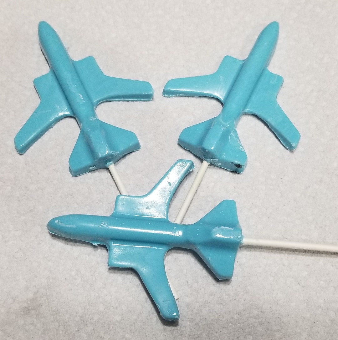 Airplane Plane Chocolate Lollipops Party Favors - Etsy