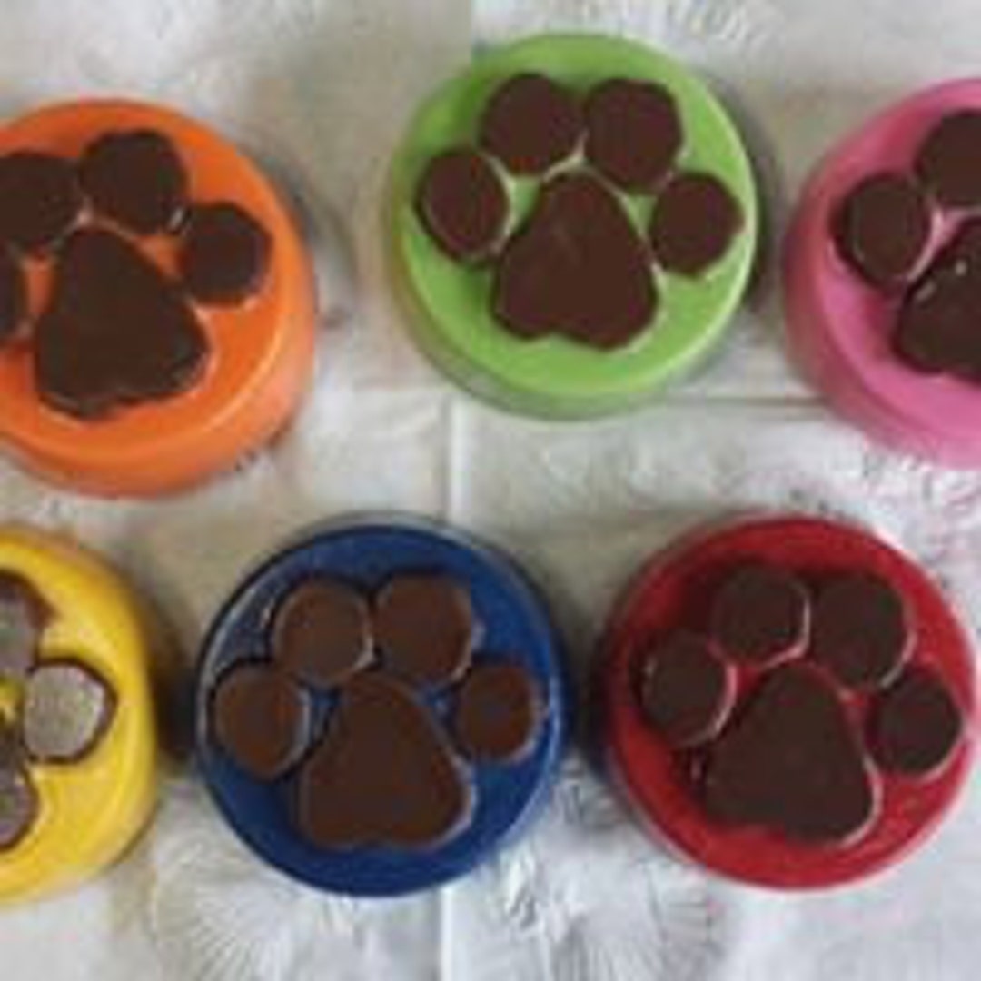 Paw Print / Puppy Themed Chocolate Covered Cookies Party Favors - Etsy