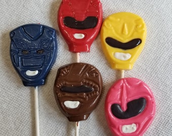 Power Rangers Favor | Etsy
