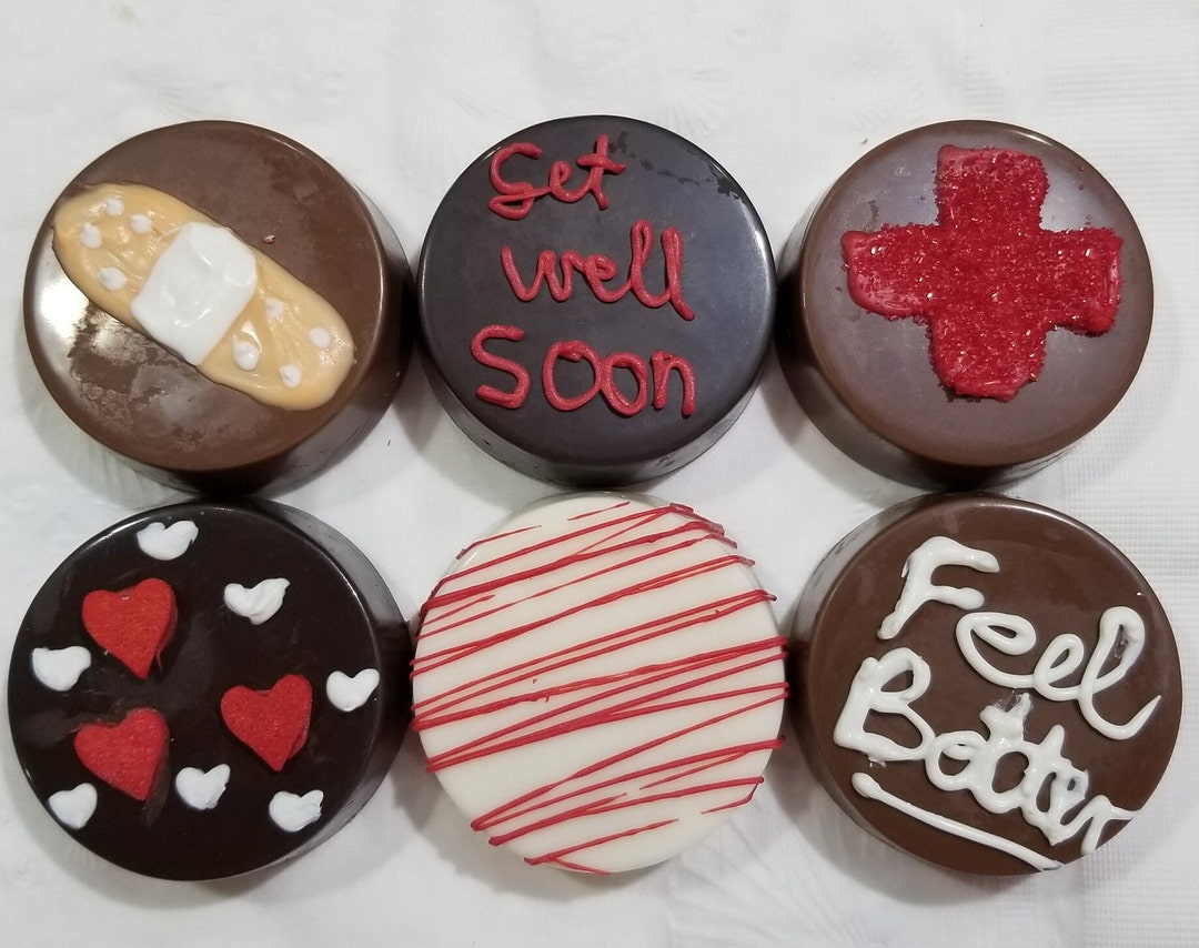 Get Well Soon Sick Visit Chocolate Oreo Gift Set / Party Favors - Etsy