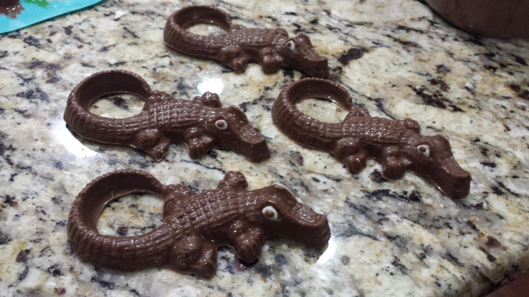 Crocodile Alligator Chocolate Party Favors - Etsy