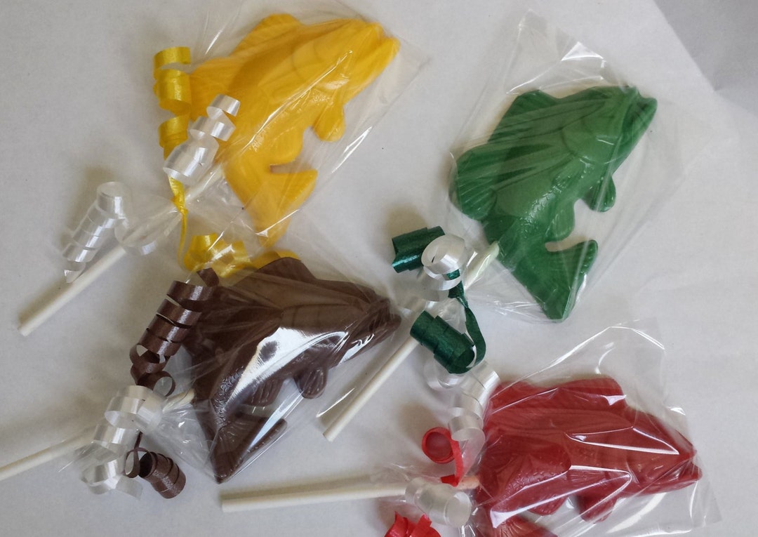 Bass Fish Fishing Chocolate Lollipop Party Favors - Etsy
