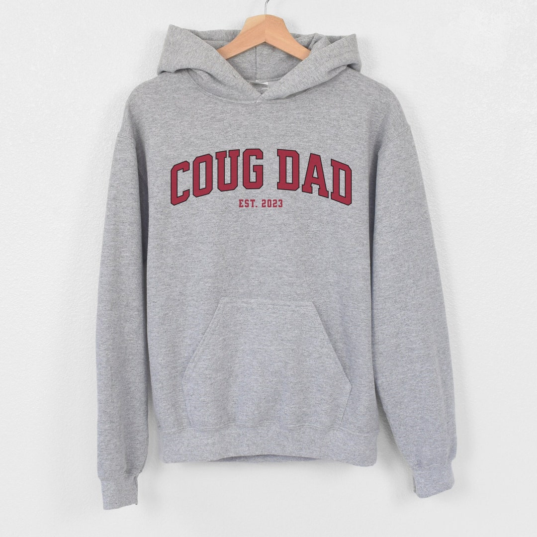 Coug Dad Unisex Hooded Sweatshirt Coug Dad Hoodie Custom - Etsy