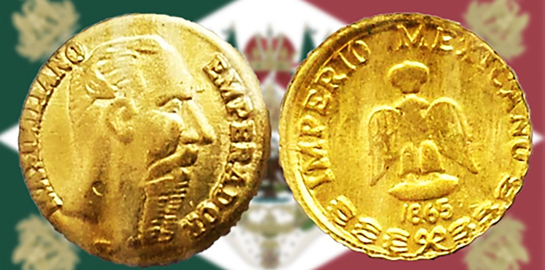 Maximilian Mexican Emperor MINI Coin - Etsy