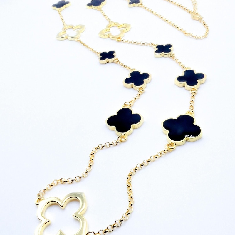 3/4 Gold Clover - Etsy
