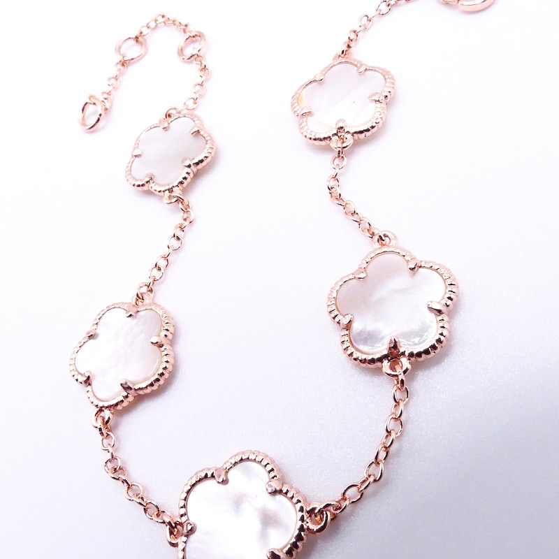 Purple Clover Gold Plated - Etsy