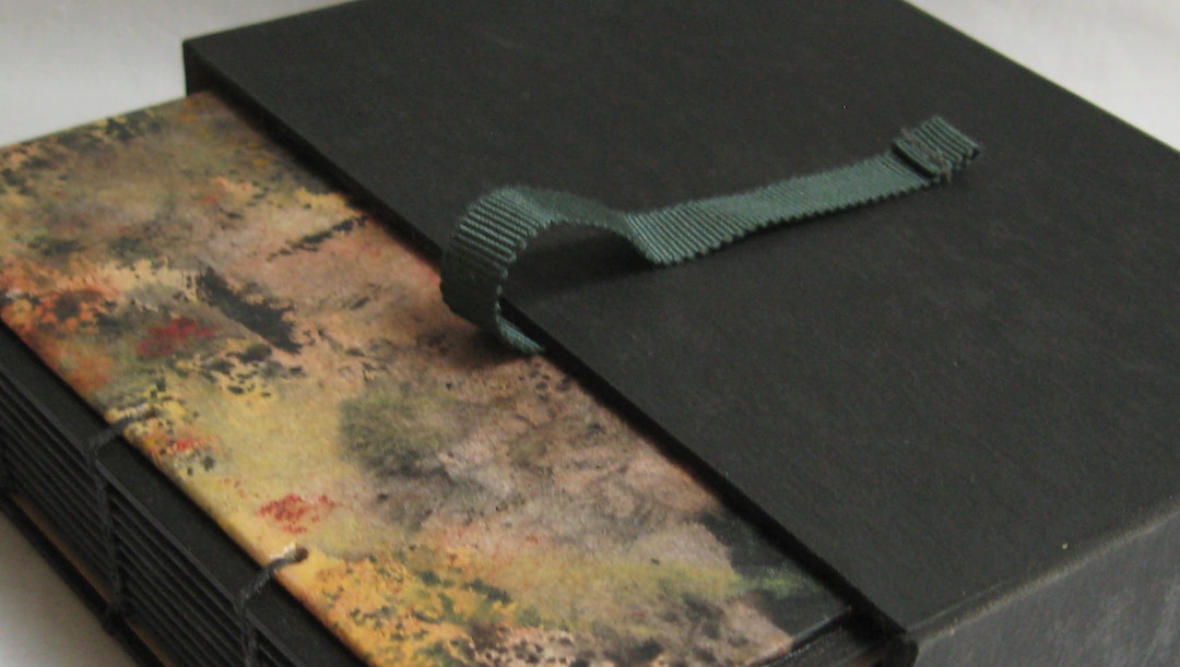 Handmade Diary, Coptic Bound Parchment, Unique Journal, Blank Book in ...